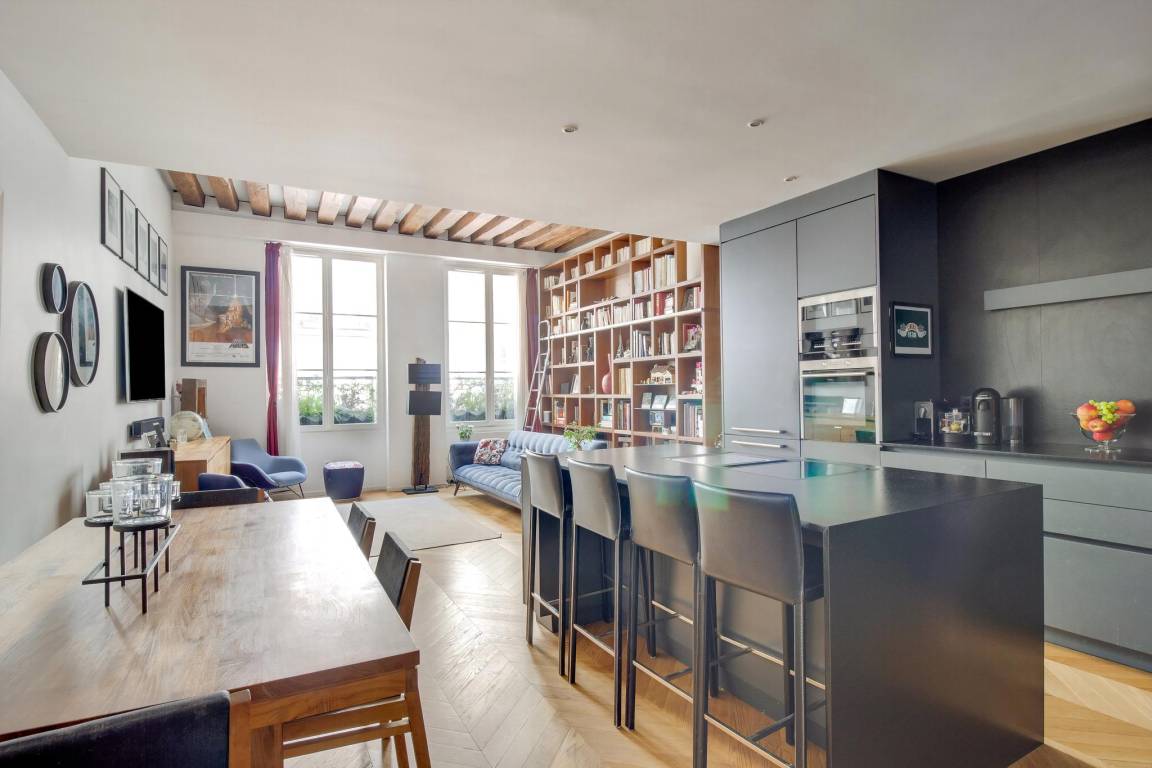 117 M² Appartement ∙ 3 Chambres ∙ 6 Personnes - Gennevilliers