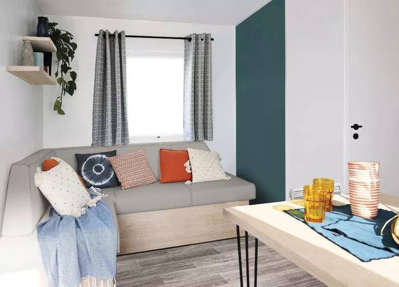 30 M² Casa Móvel ∙ 1 Quarto ∙ 6 Hóspedes - Hourtin