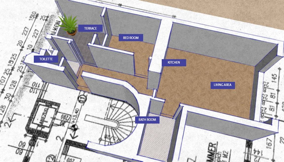 48 M² Ferienwohnung ∙ 1 Schlafzimmer ∙ 2 Gäste - Wien