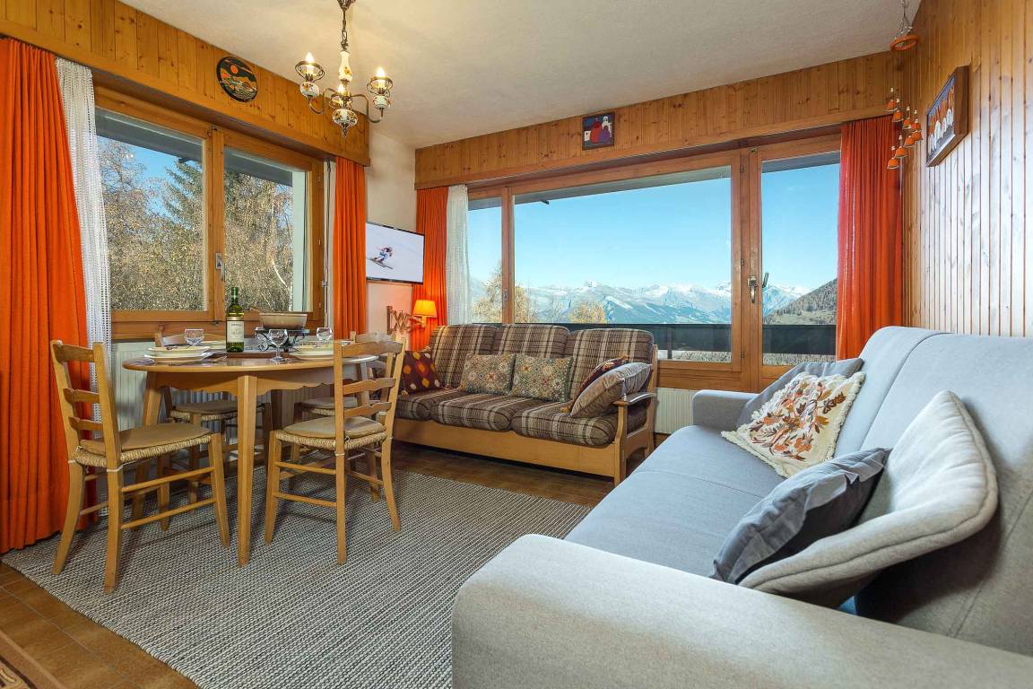 30 M² Appartement ∙ 1 Slaapkamer ∙ 4 Gasten - La Tzoumaz
