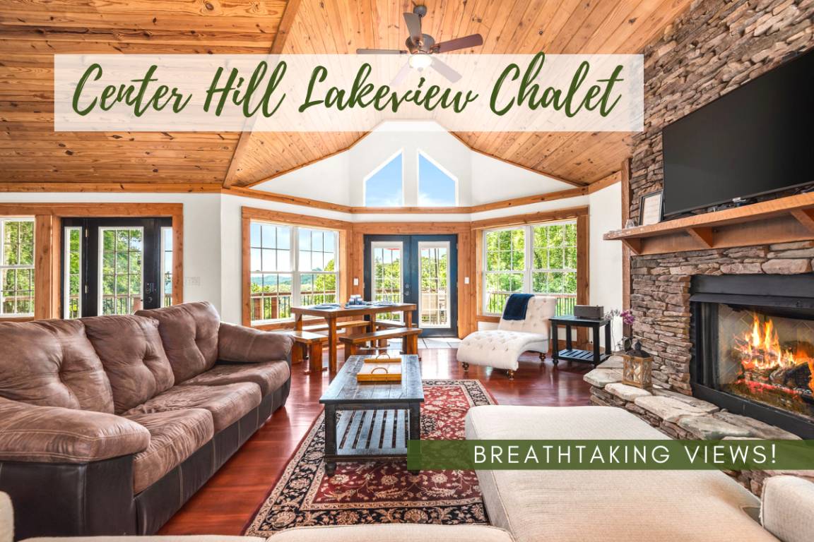 320 M² Chalet ∙ 3 Bedrooms ∙ 13 Guests - Center Hill Lake, TN