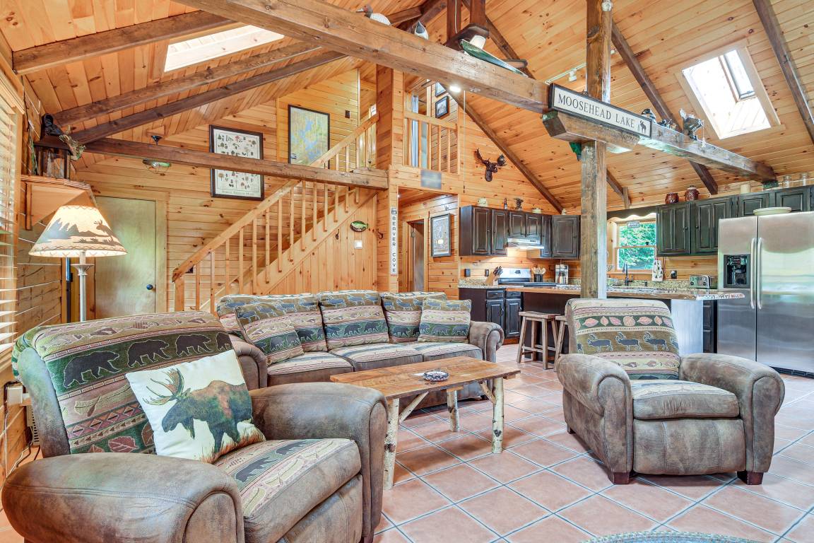 130 M² House ∙ 3 Bedrooms ∙ 6 Guests - Moosehead Lake, ME