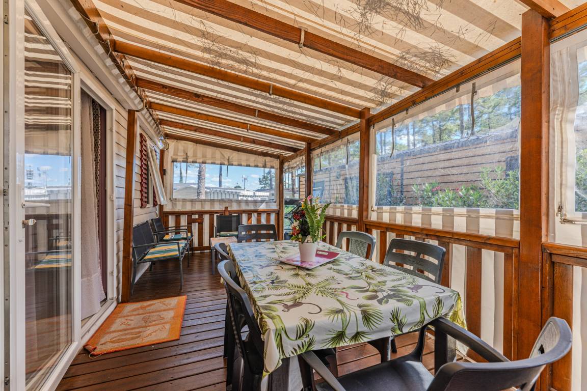 40 M² Camping ∙ 3 Chambres ∙ 8 Personnes - Lit-et-Mixe
