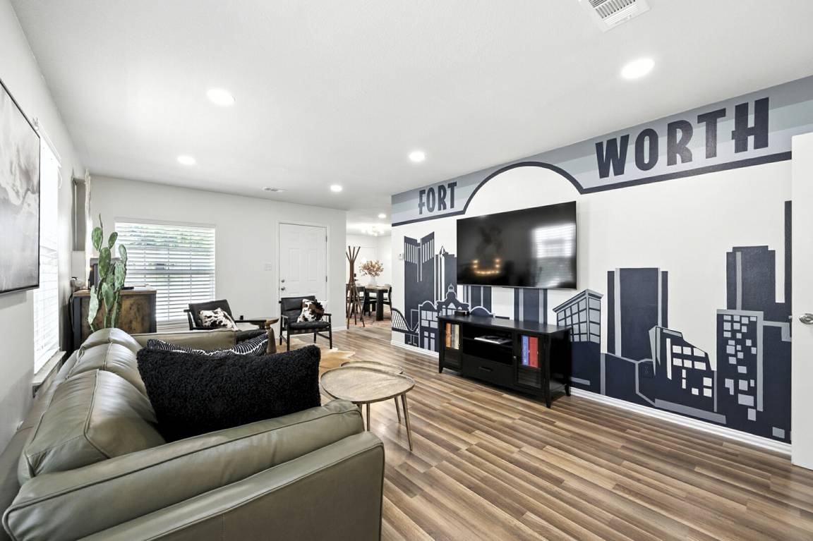 122 M² House ∙ 3 Bedrooms ∙ 6 Guests - Fort Worth, TX