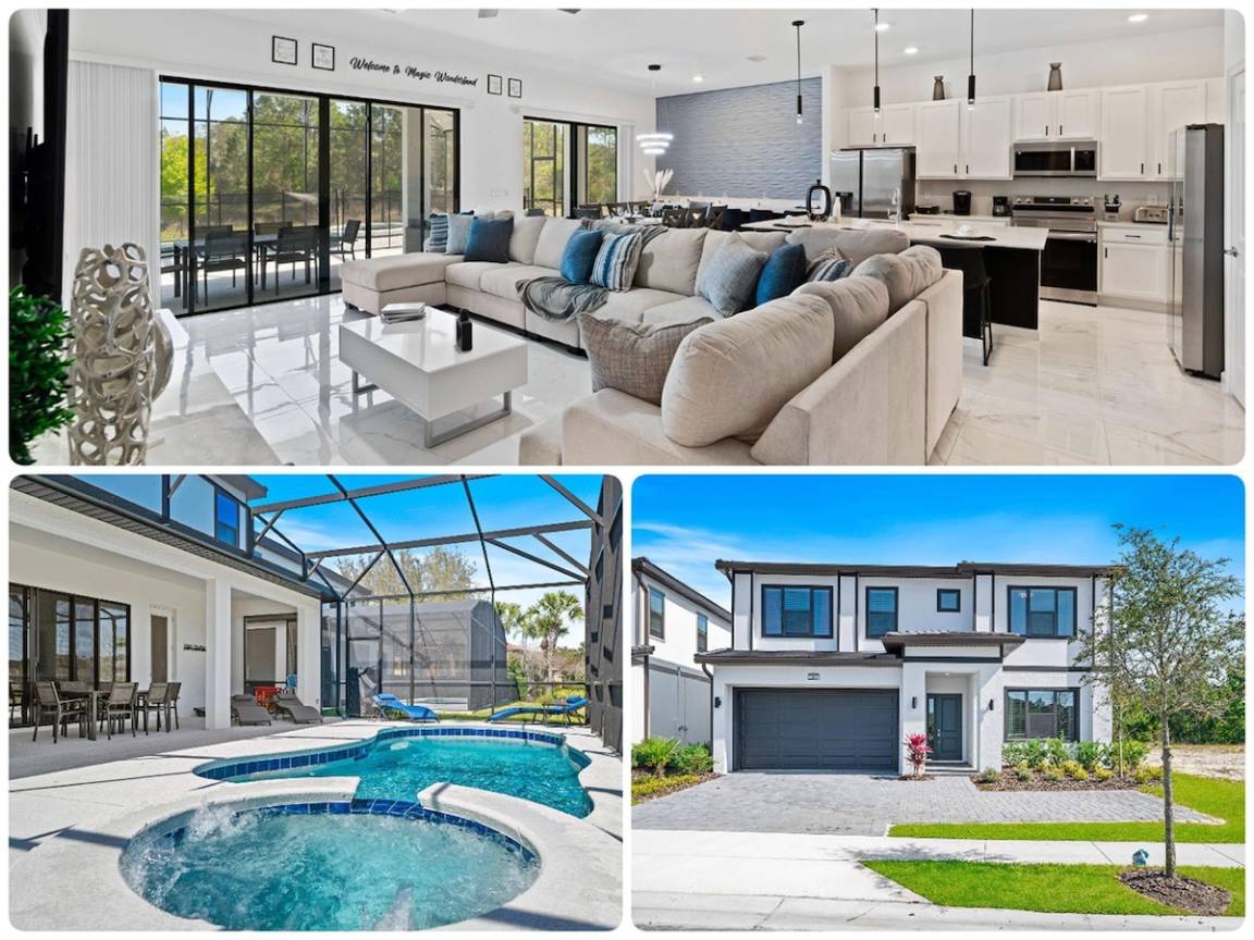 362 M² House ∙ 9 Bedrooms ∙ 23 Guests - Davenport, FL