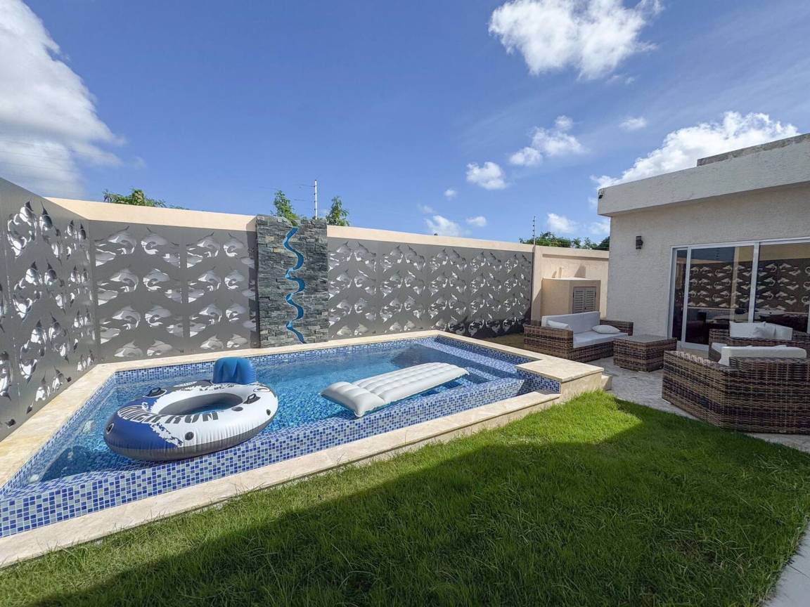 100 M² Villa ∙ 3 Chambres ∙ 6 Personnes - Punta Cana