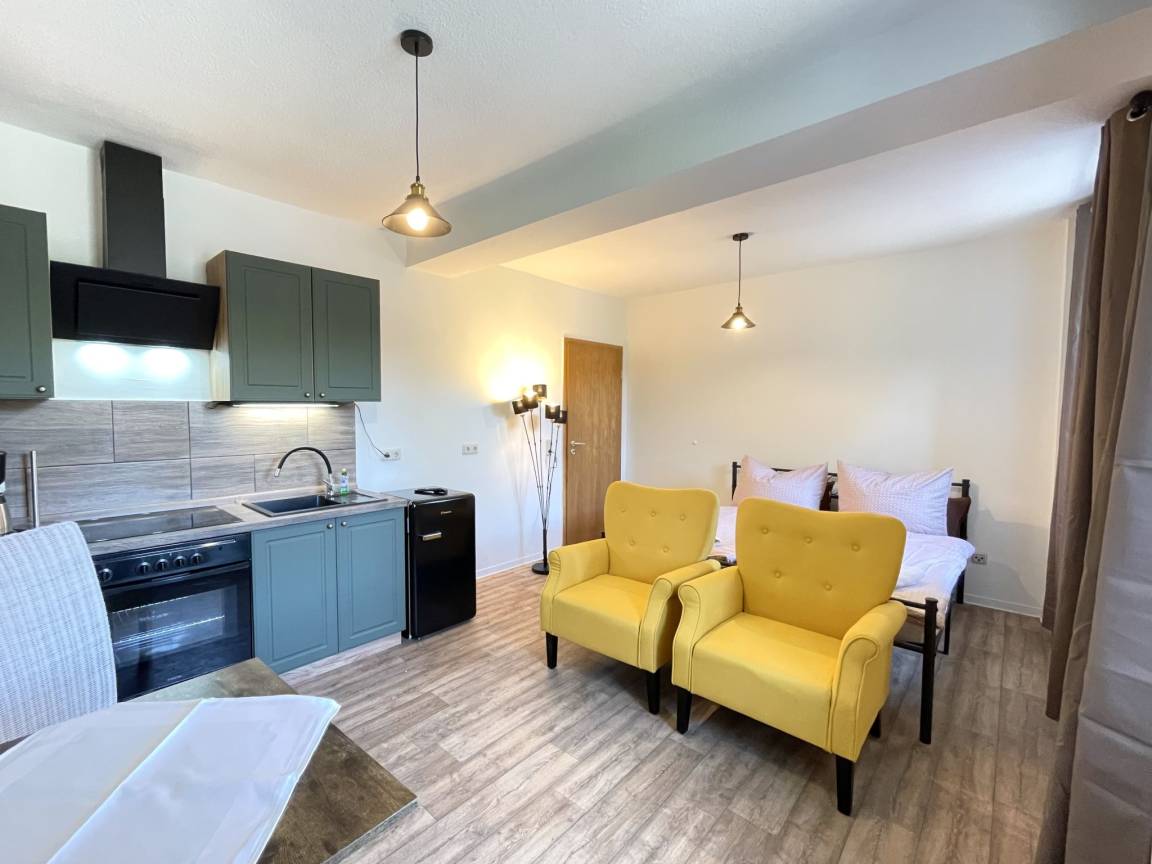 22 M² Ferienwohnung ∙ 1 Schlafzimmer ∙ 2 Gäste - Jonsdorf