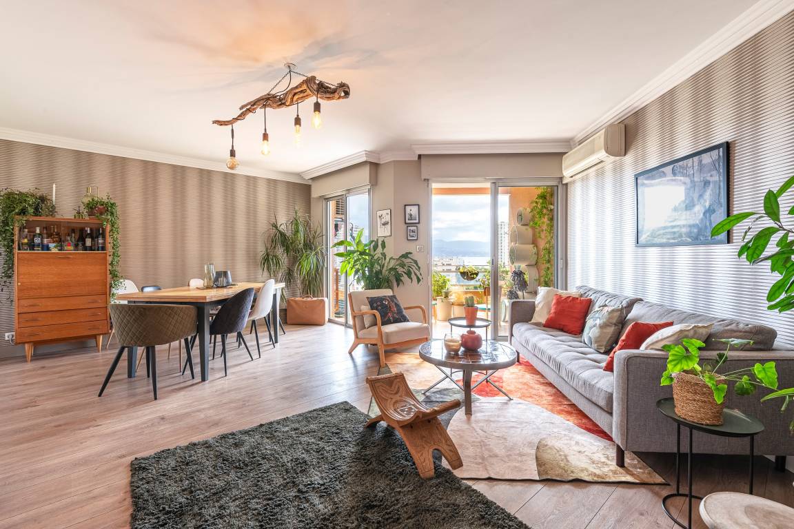 90 M² Lägenhet ∙ 2 Sovrum ∙ 4 Gäster - Ajaccio