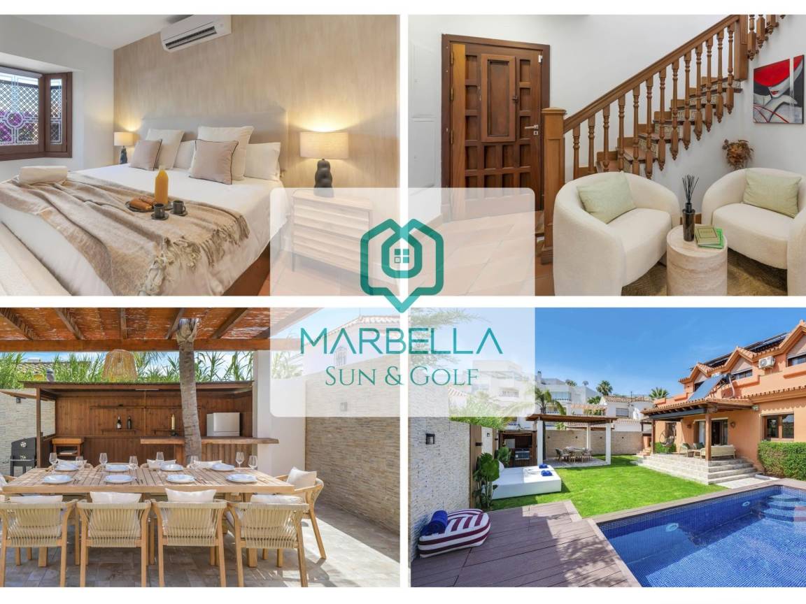 240 M² Villa ∙ 4 Bedrooms ∙ 8 Guests - Marbella