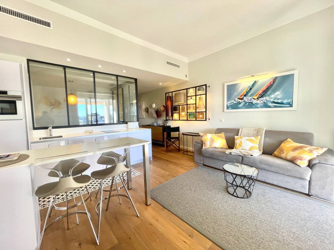 45 M² Ferienwohnung ∙ 1 Schlafzimmer ∙ 3 Gäste - Cannes
