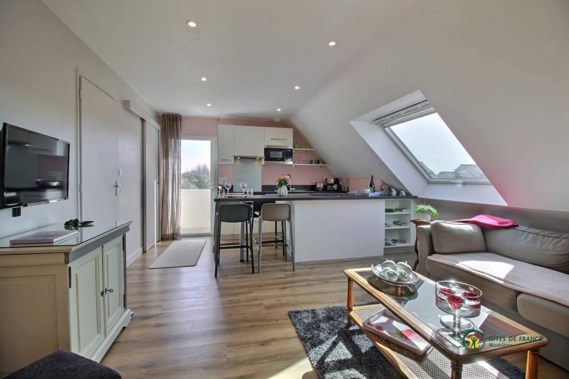 35 M² Gîte ∙ 1 Chambre ∙ 2 Personnes - Étel
