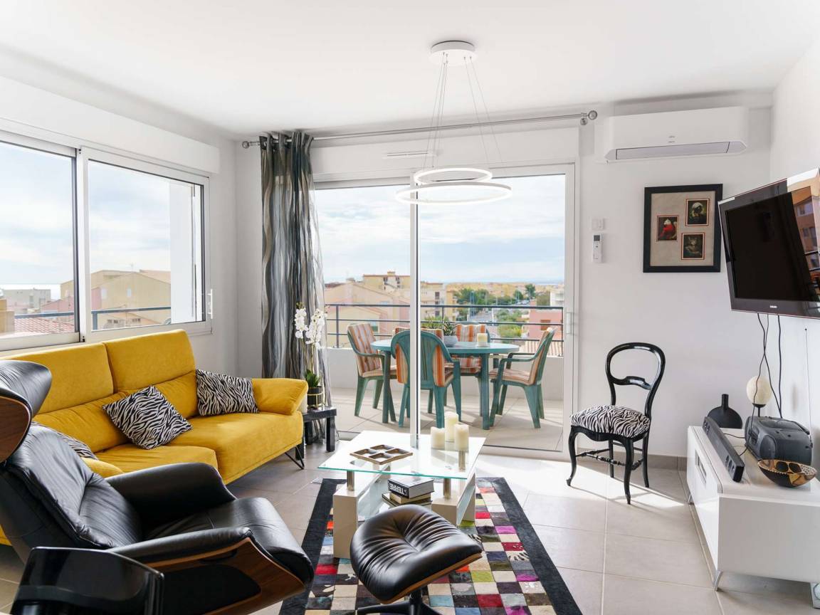 59 M² Appartement ∙ 2 Slaapkamers ∙ 4 Gasten - Narbonne