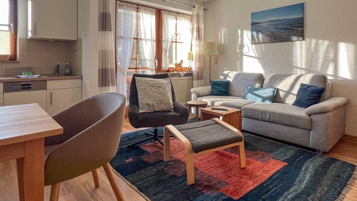 39 M² Ferienwohnung ∙ 1 Schlafzimmer ∙ 2 Gäste - Chiemsee