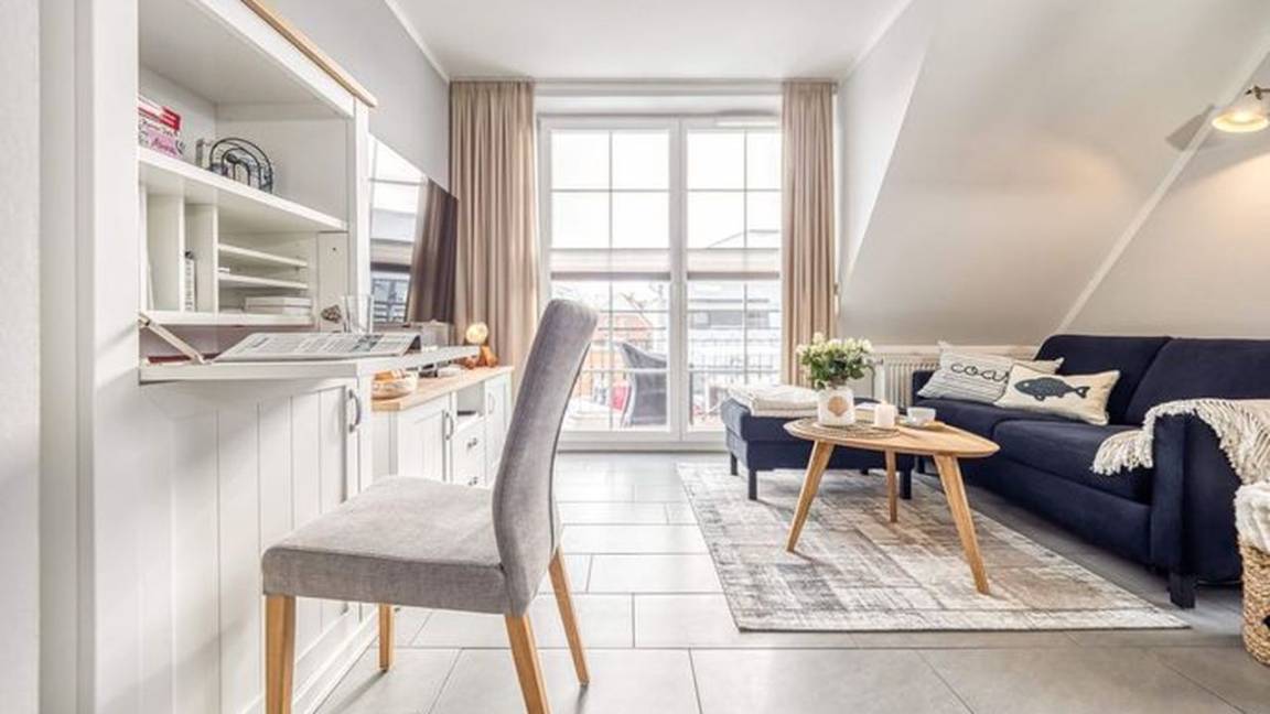 51 M² Ferienwohnung ∙ 1 Schlafzimmer ∙ 2 Gäste - Zingst