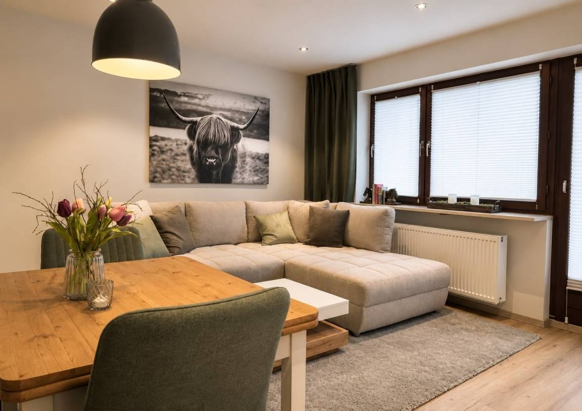 45 M² Ferienwohnung ∙ 1 Schlafzimmer ∙ 2 Gäste - Grabenstätt