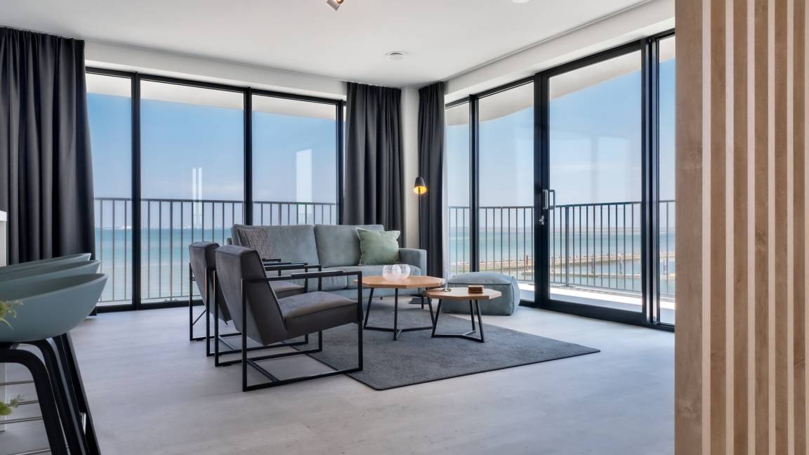 102 M² Appartement ∙ 2 Slaapkamers ∙ 4 Gasten - Breskens