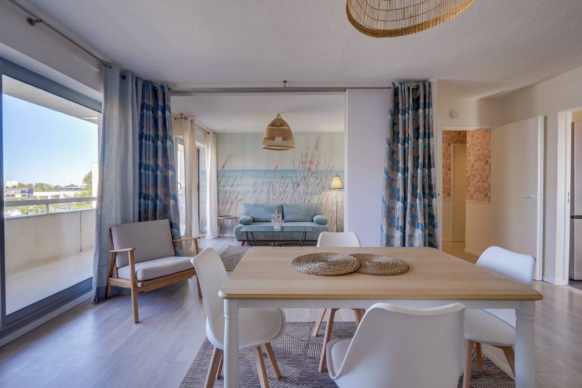 69 M² Appartement ∙ 1 Slaapkamer ∙ 3 Gasten - Bordeaux