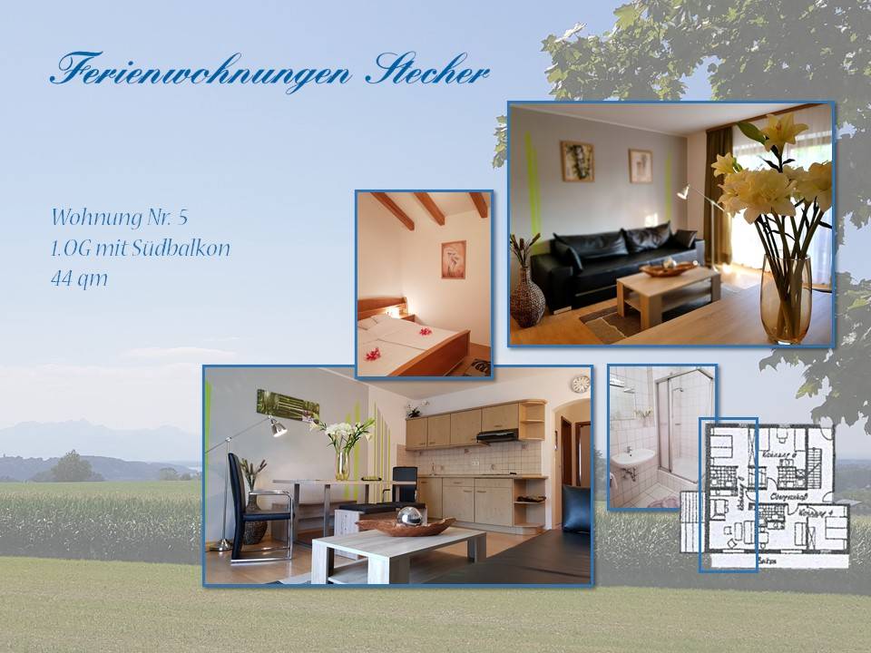 46 M² Ferienwohnung ∙ 3 Gäste - Stephanskirchen