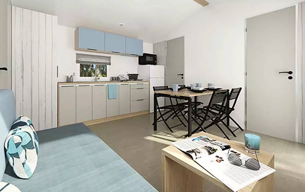 32 M² Mobil-home ∙ 3 Chambres ∙ 6 Personnes - Somme
