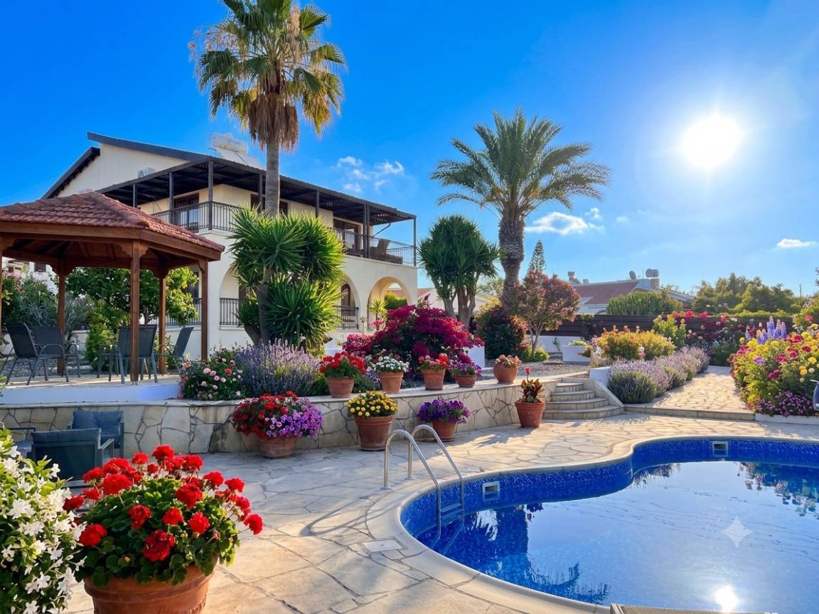 500 M² Villa ∙ 4 Bedrooms ∙ 9 Guests - Cyprus