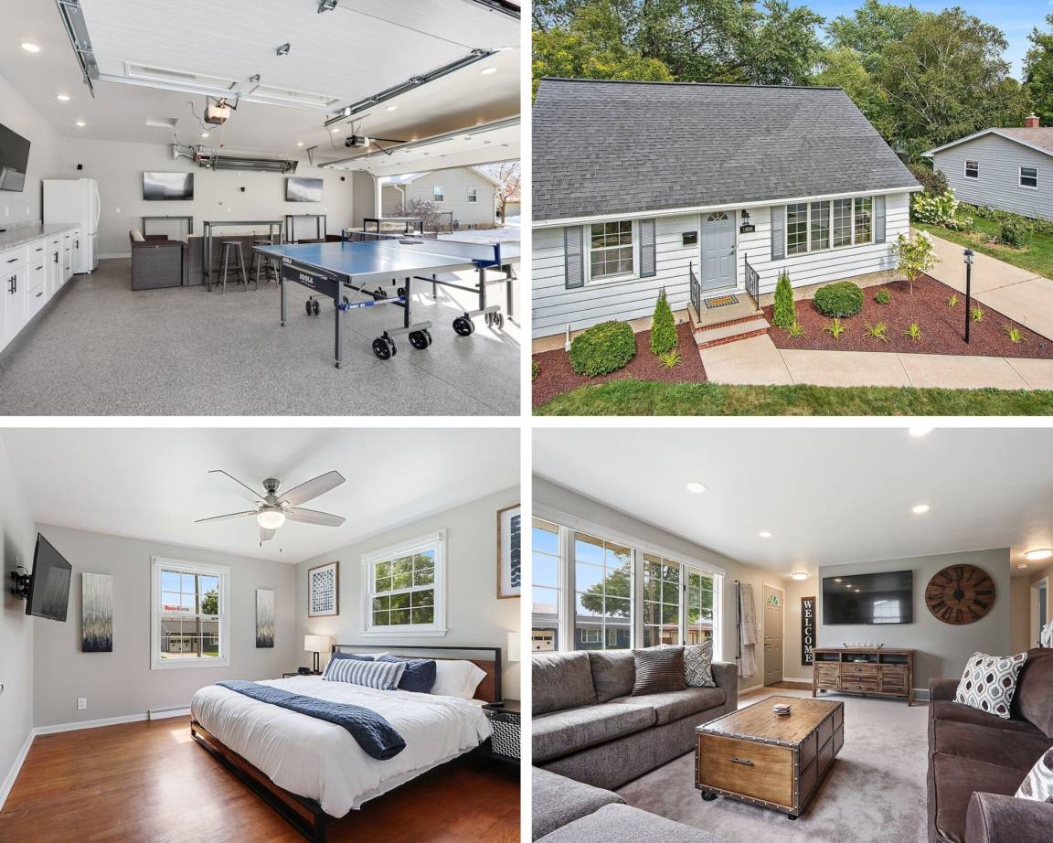 127 M² Maison De Vacances ∙ 3 Chambres ∙ 13 Personnes - Green Bay, WI