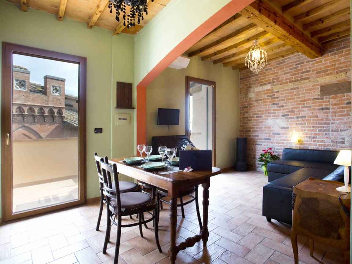 60 M² Appartement ∙ 1 Slaapkamer ∙ 4 Gasten - Siena
