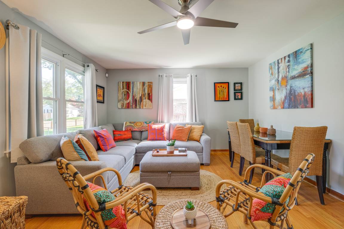 83 M² House ∙ 2 Bedrooms ∙ 4 Guests - Colonial Beach, VA