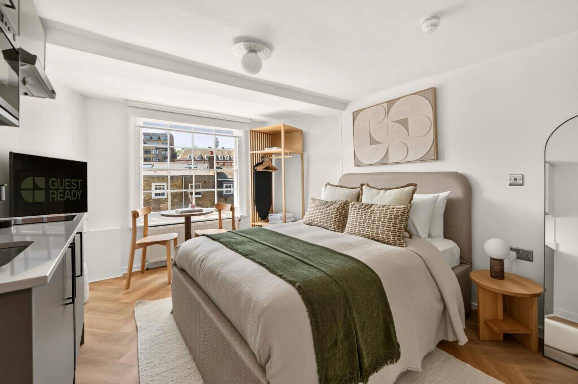 12 M² Apartment ∙ 1 Bedroom ∙ 2 Guests - London Euston station