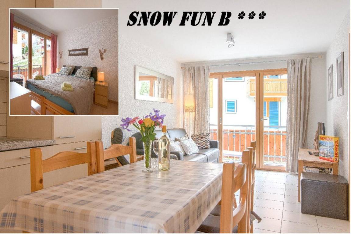 38 M² Appartement ∙ 1 Chambre ∙ 4 Personnes - Saas-Fee