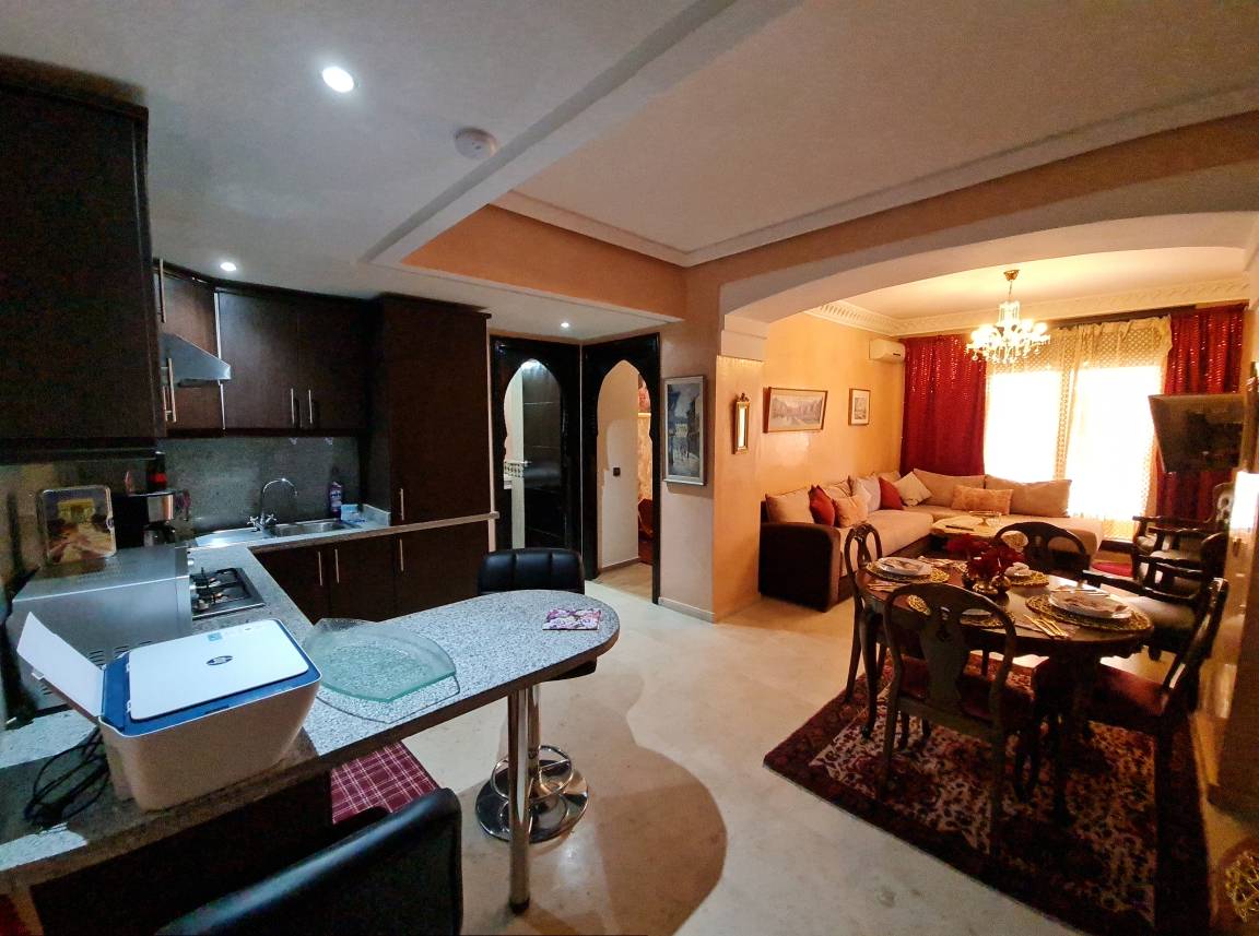 55 M² Apartamento ∙ 1 Habitación ∙ 4 Huéspedes - Marrakech