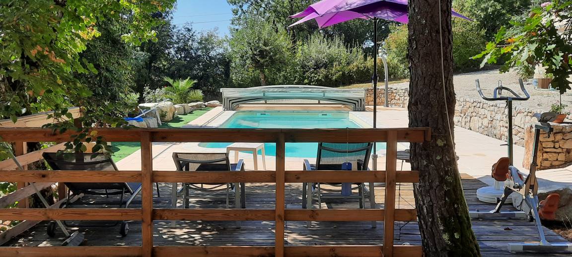 5000 M² Gîte ∙ 2 Chambres ∙ 5 Personnes - Saint-Cirq-Lapopie