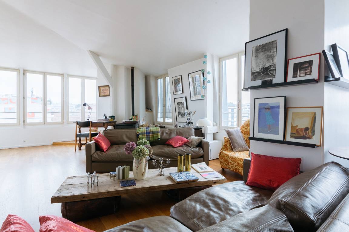 120 M² Appartement ∙ 2 Chambres ∙ 4 Personnes - Saint-Ouen