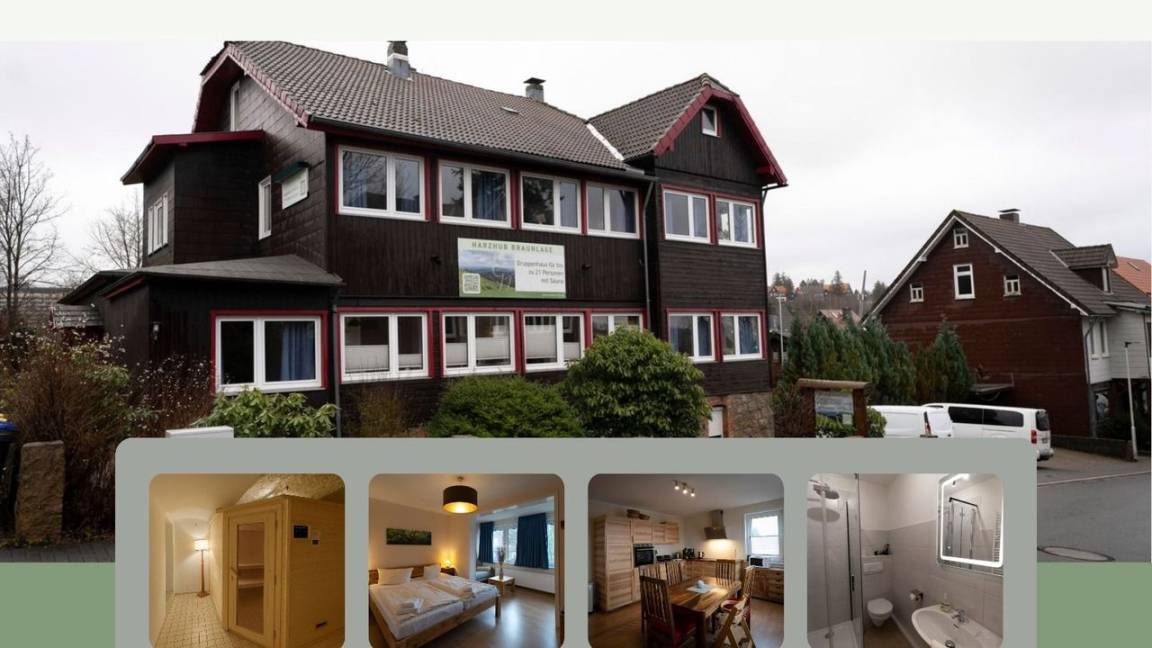 407 M² Ferienhaus ∙ 10 Schlafzimmer ∙ 21 Gäste - Braunlage