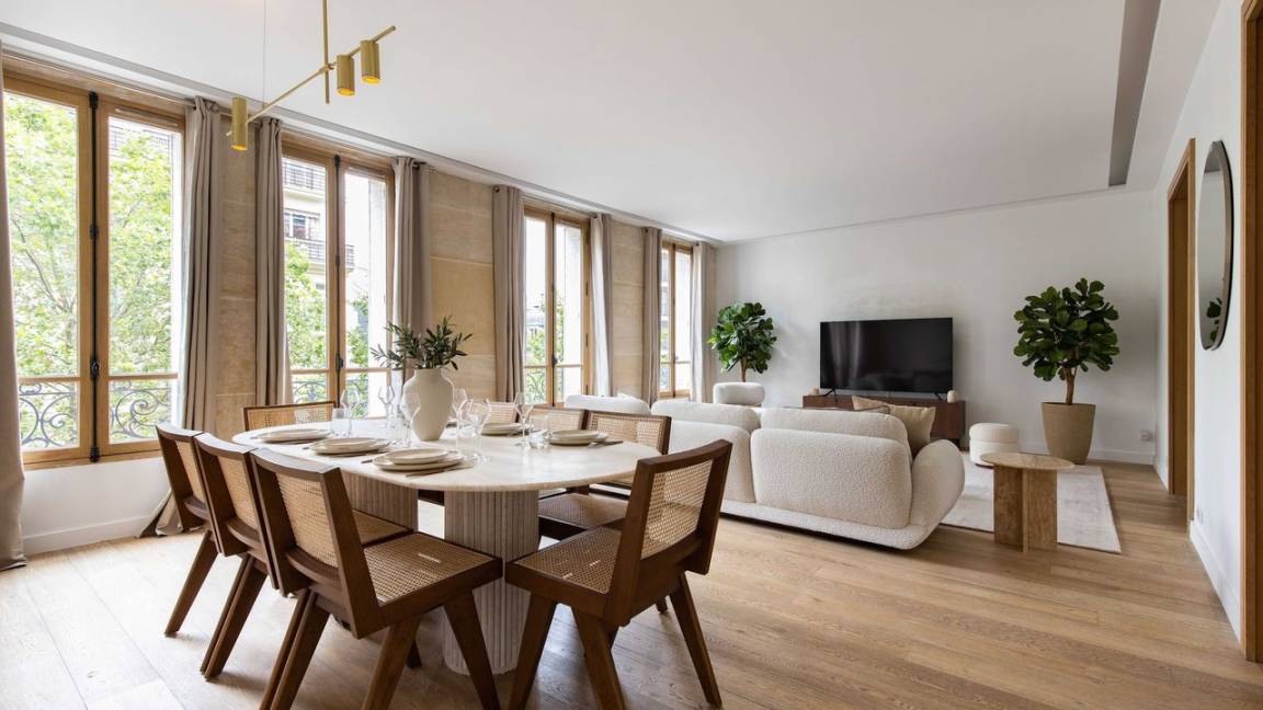 150 M² Apartamento ∙ 3 Quartos ∙ 6 Hóspedes - Paris