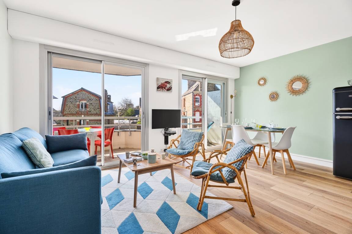 48 M² Appartement ∙ 2 Chambres ∙ 4 Personnes - Saint-Lunaire