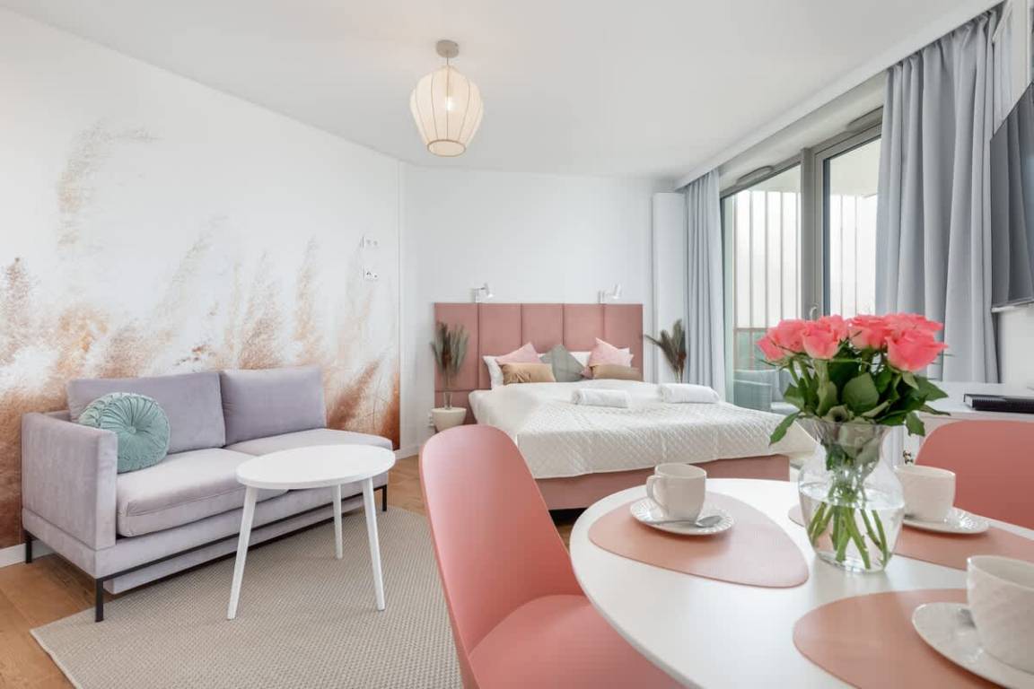 27 M² Apartament Typu Studio ∙ 3 Gości - Pobierowo