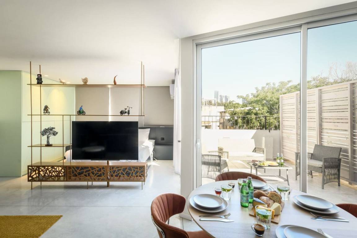 45 M² Apartamento ∙ 4 Huéspedes - Aeropuerto de Tel Aviv Ben Gurión (TLV)