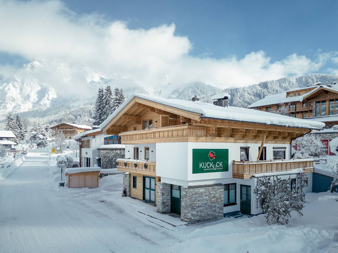 60 M² Ferienwohnung ∙ 3 Schlafzimmer ∙ 4 Gäste - Hinterthal