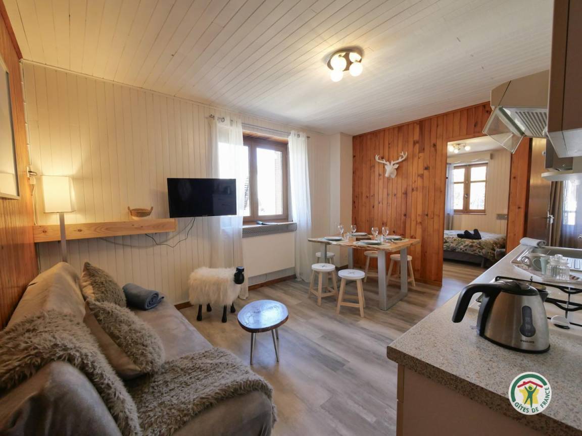 45 M² Gîte ∙ 2 Bedrooms ∙ 4 Guests - Puy-Saint-Vincent