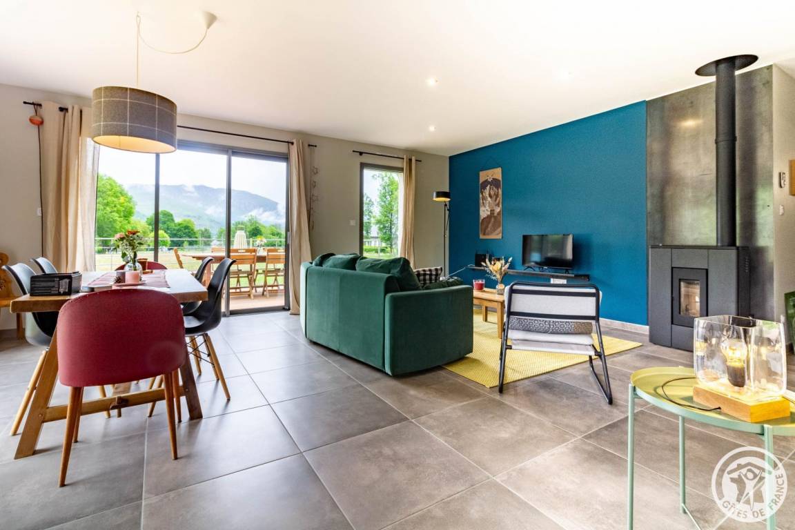 100 M² Mökki ∙ 3 Makuuhuonetta ∙ 6 Vierasta - Val d'Azun