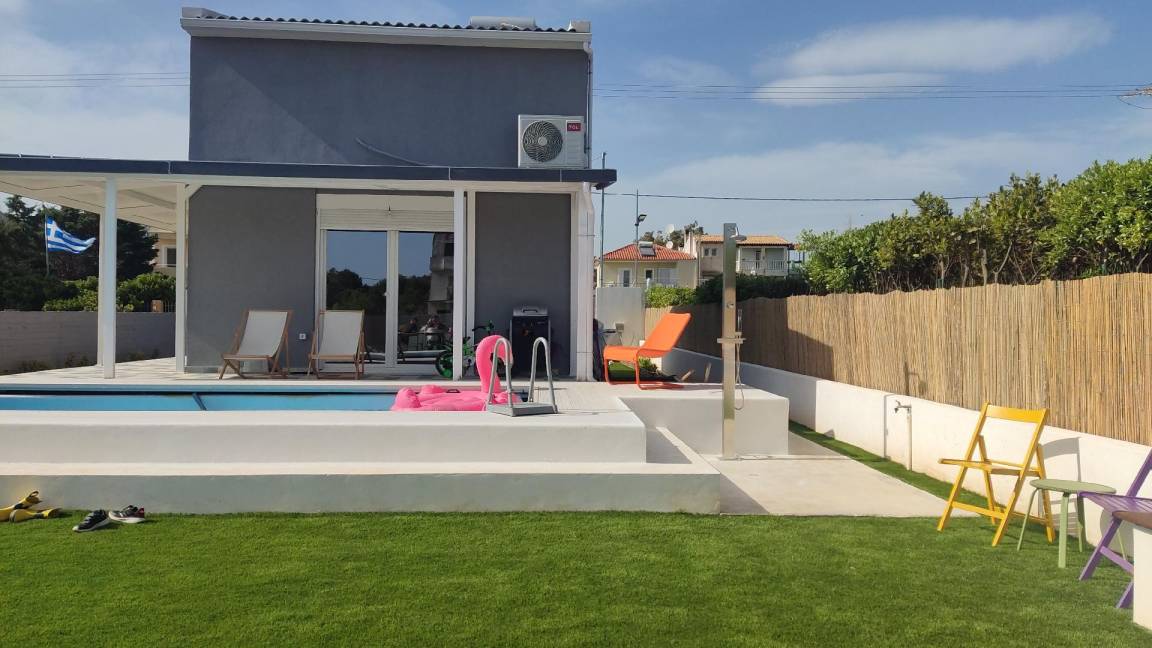 70 M² House ∙ 2 Bedrooms ∙ 5 Guests - Неа-Макри