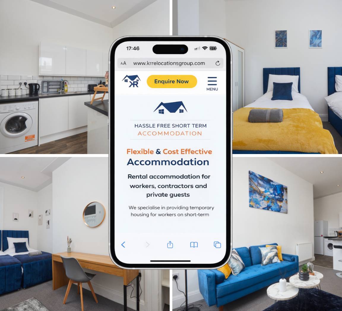 58 M² Apartamento ∙ 2 Habitaciones ∙ 5 Huéspedes - Leeds