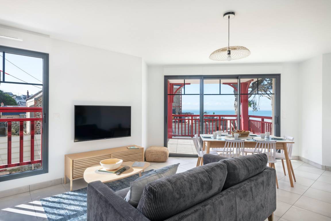 74 M² Appartement ∙ 3 Chambres ∙ 6 Personnes - Pléneuf-Val-André