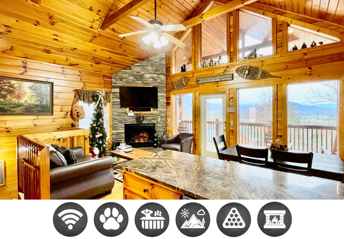 115 M² Hütte ∙ 2 Schlafzimmer ∙ 7 Gäste - Tennessee