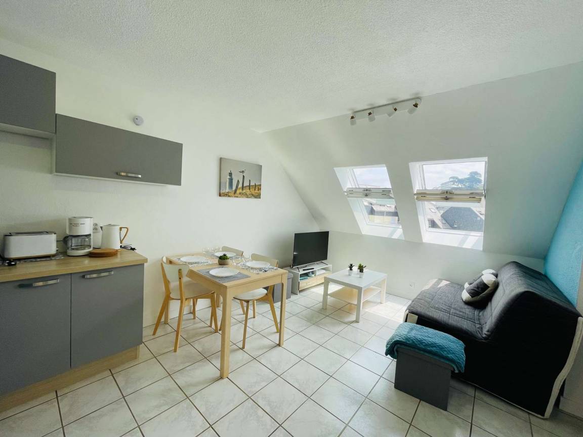 30 M² Appartement ∙ 1 Chambre ∙ 4 Personnes - Plage Saint Guirec