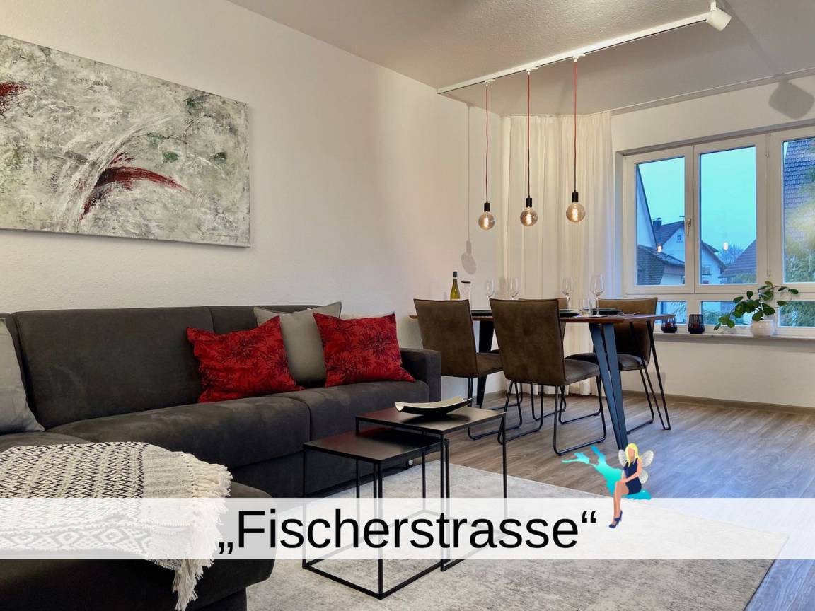 56 M² Ferienwohnung ∙ 1 Schlafzimmer ∙ 2 Gäste - Langenargen