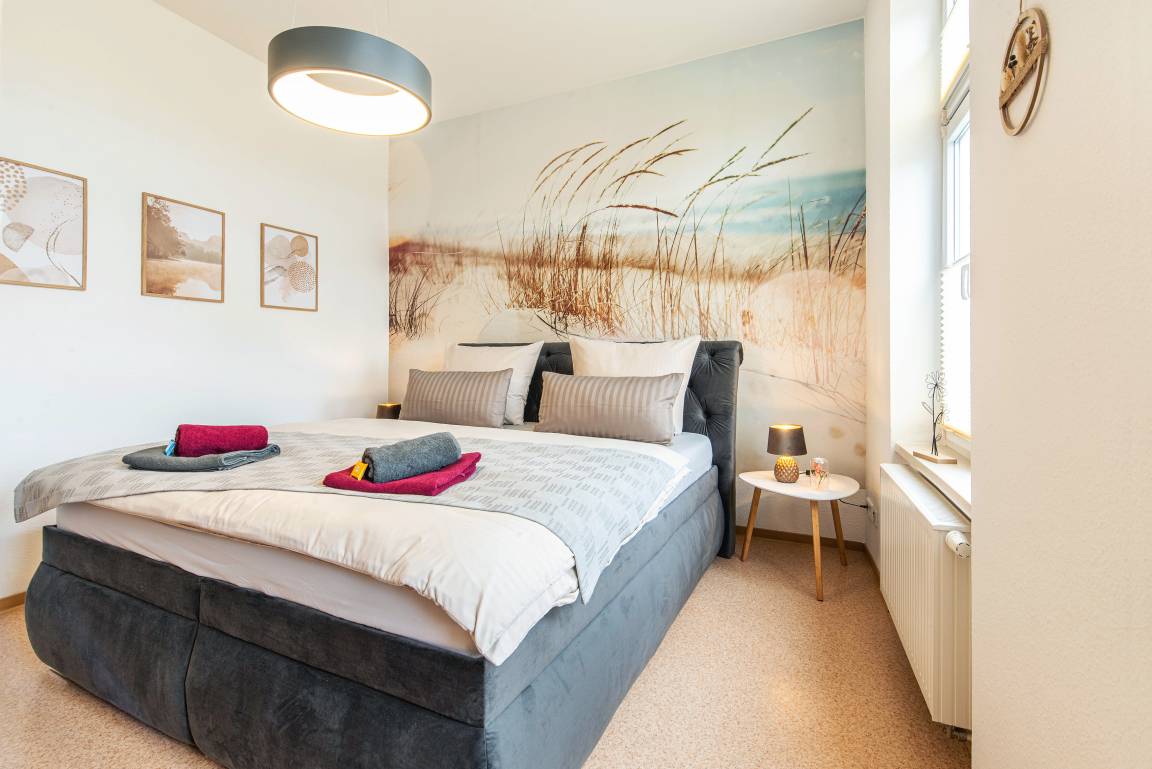 41 M² Ferienwohnung ∙ 1 Schlafzimmer ∙ 3 Gäste - Mühlhausen/Thüringen