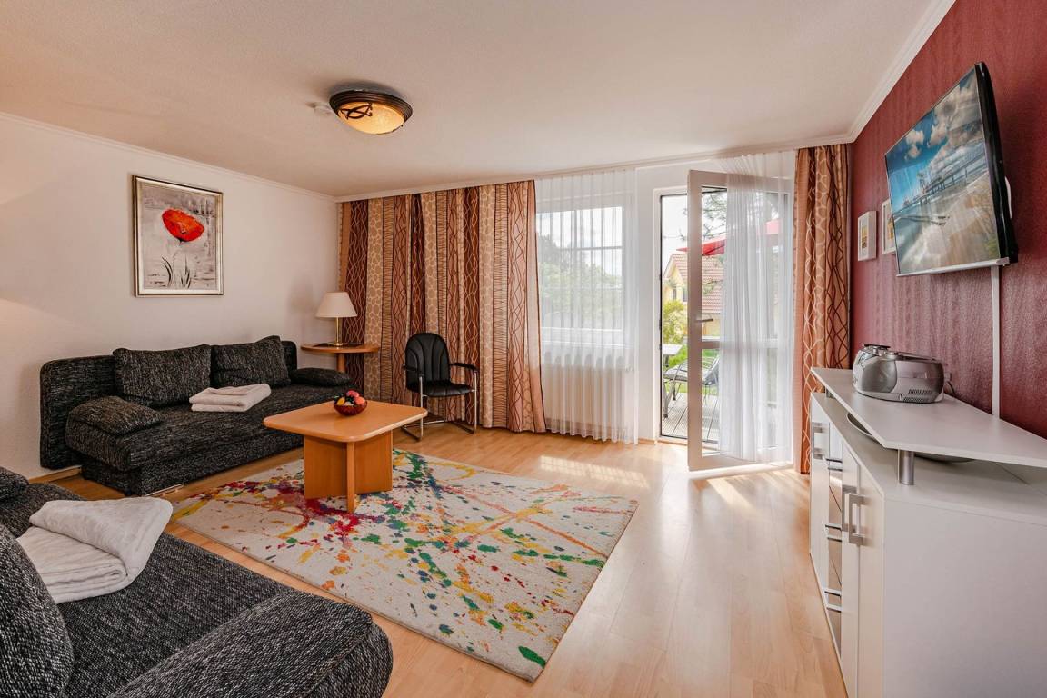 51 M² Ferienwohnung ∙ 1 Schlafzimmer ∙ 4 Gäste - Korswandt
