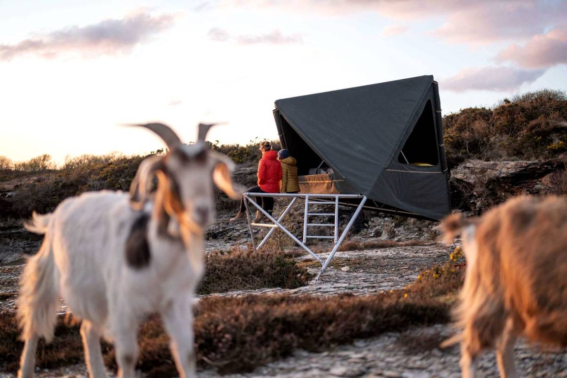 Acampamento ∙ 1 Quarto ∙ 2 Hóspedes - Cornouailles