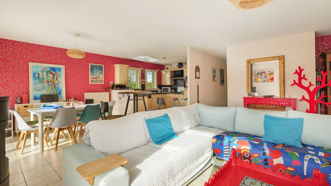 90 M² House ∙ 2 Bedrooms ∙ 4 Guests - Rennes